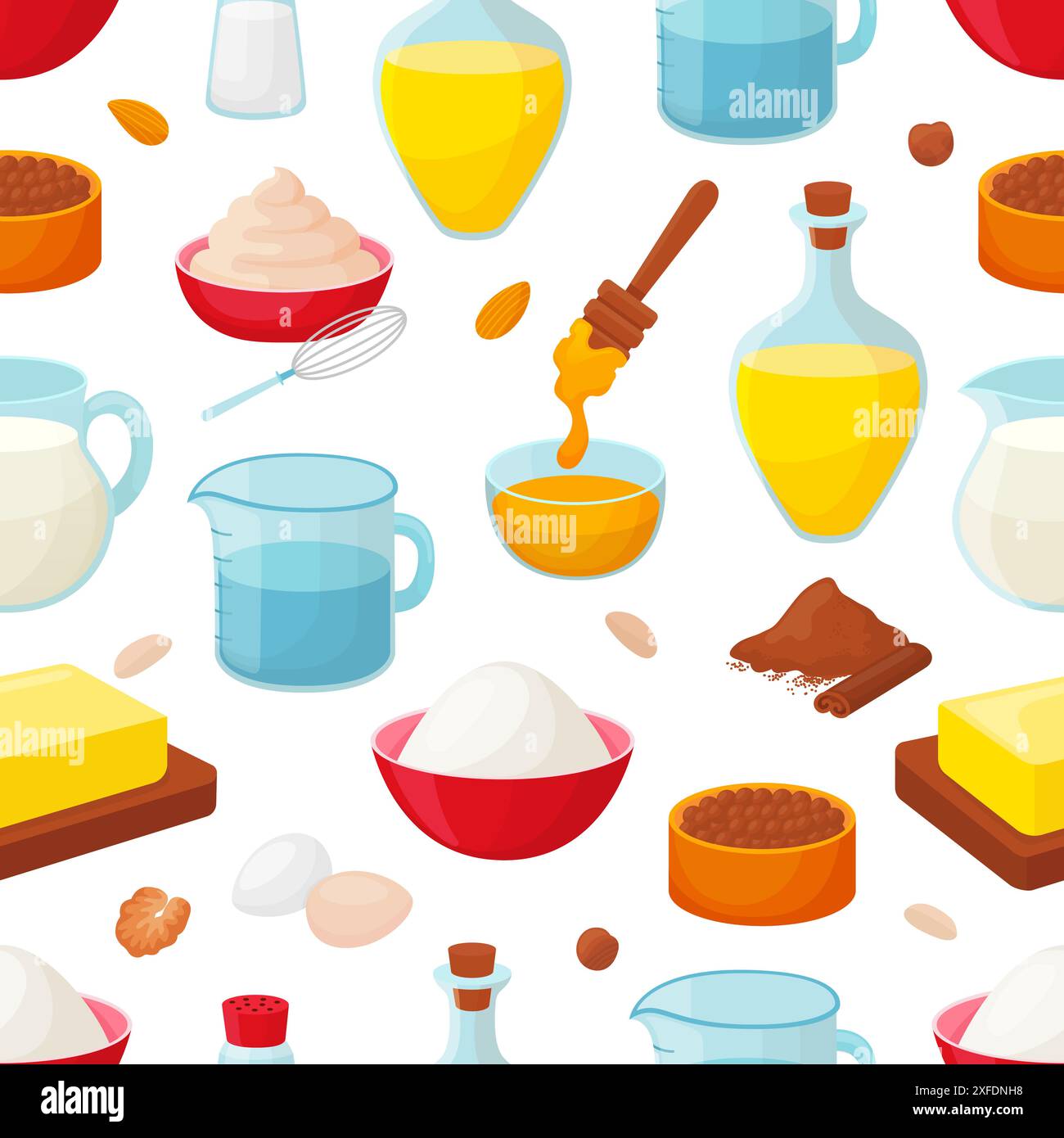 Raw eggs bake baking Stock Vector Images - Alamy