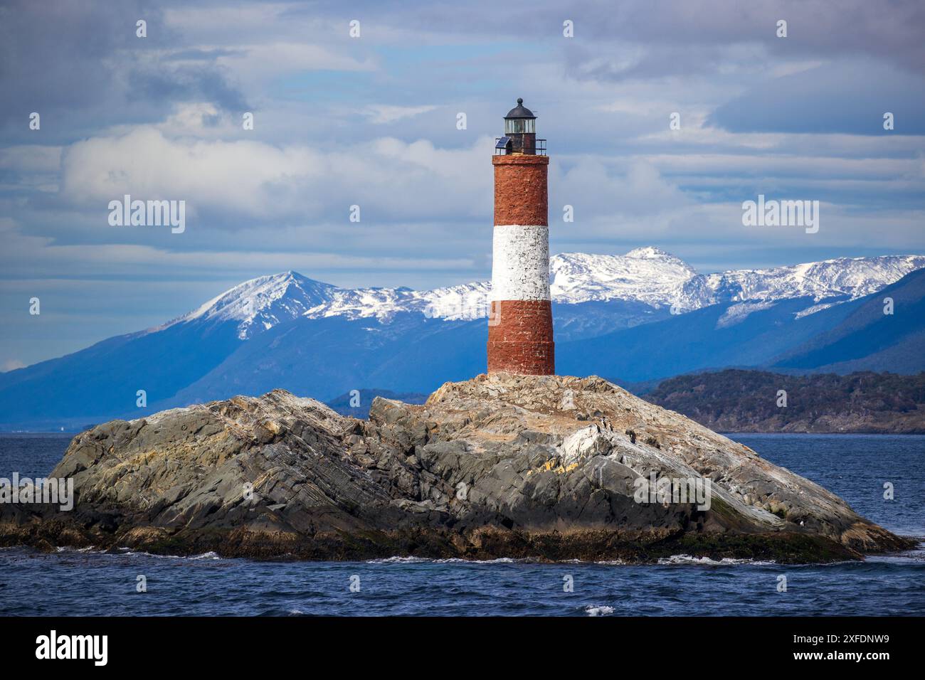 Les Eclaireurs Lighthouse, Beagle Channel, Argentina, Thursday ...