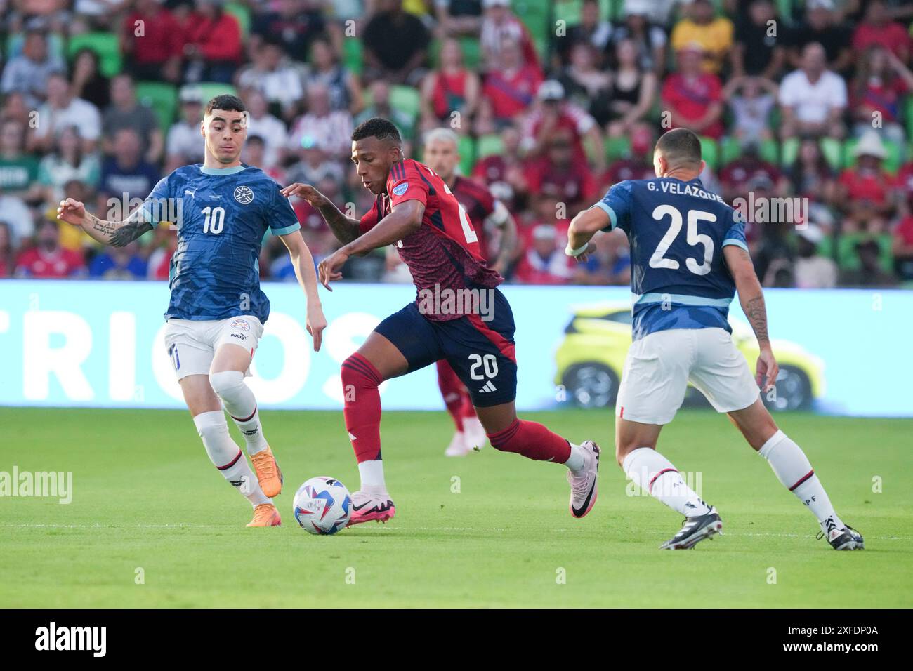 Austin, Texas, United States. 02nd July, 2024. Costa Rica's JOSIMAR ...