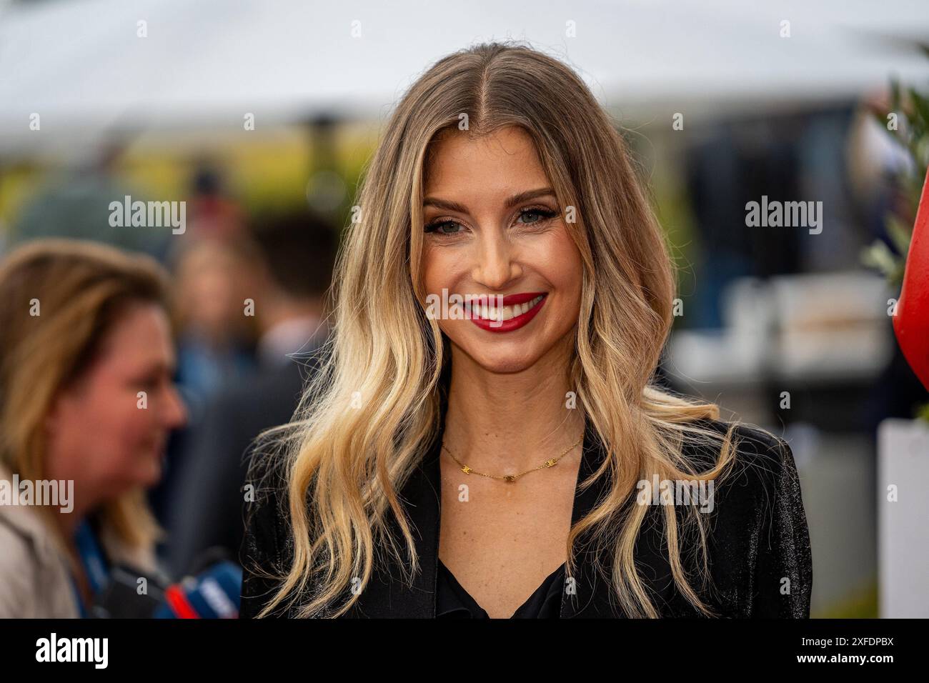 Cathy Hummels bei der Media Night 2024 beim CHIO Aachen Foto: Eibner ...