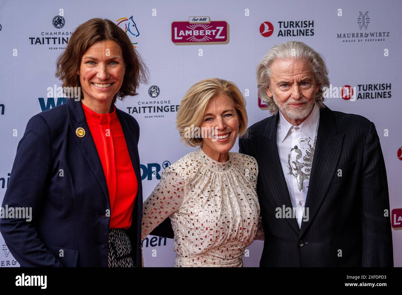 Meredith Michaels-Beerbaum bei der Media Night 2024 beim CHIO Aachen ...