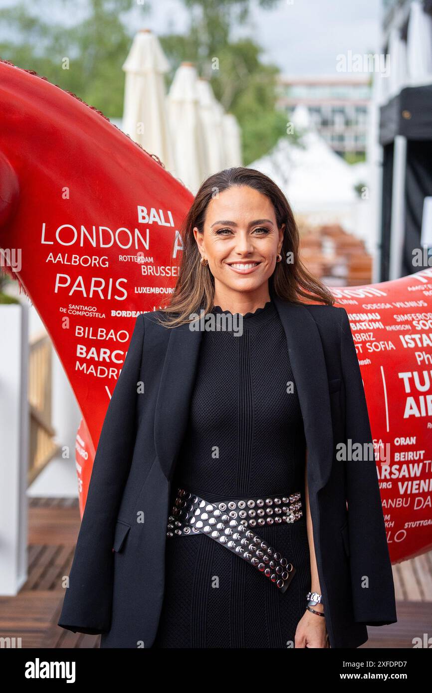 Franca Lehfeldt bei der Media Night 2024 beim CHIO Aachen Foto: Eibner ...