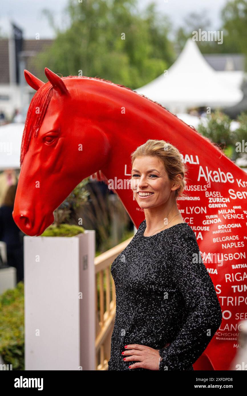 Annica Hansen bei der Media Night 2024 beim CHIO Aachen Foto: Eibner ...