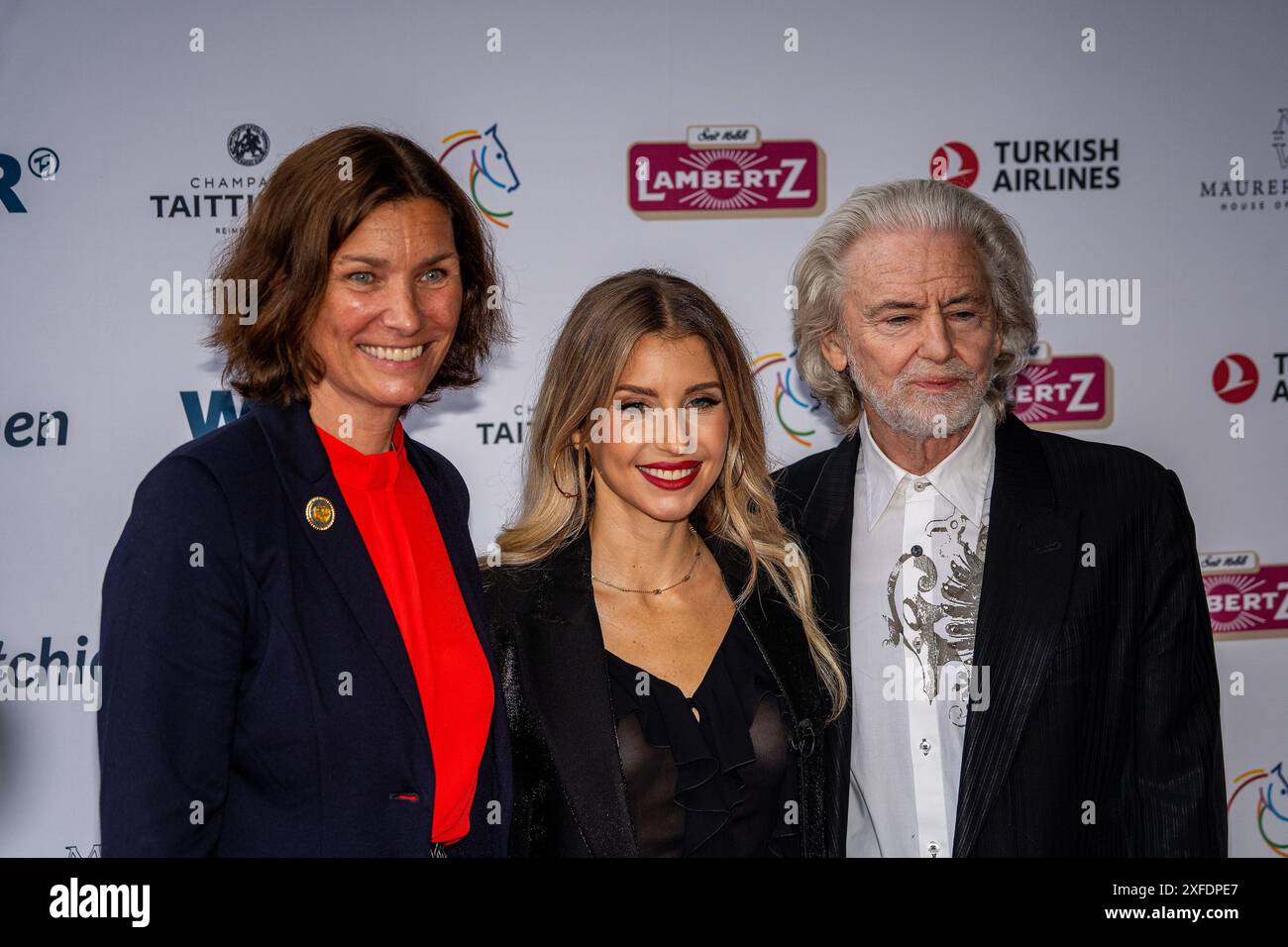 Cathy Hummels bei der Media Night 2024 beim CHIO Aachen mit ALRV ...
