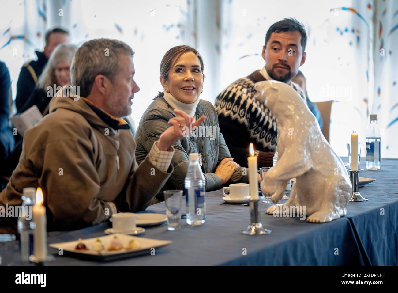 King Frederick X and Queen Mary visit KTI Tech College Greenland in ...