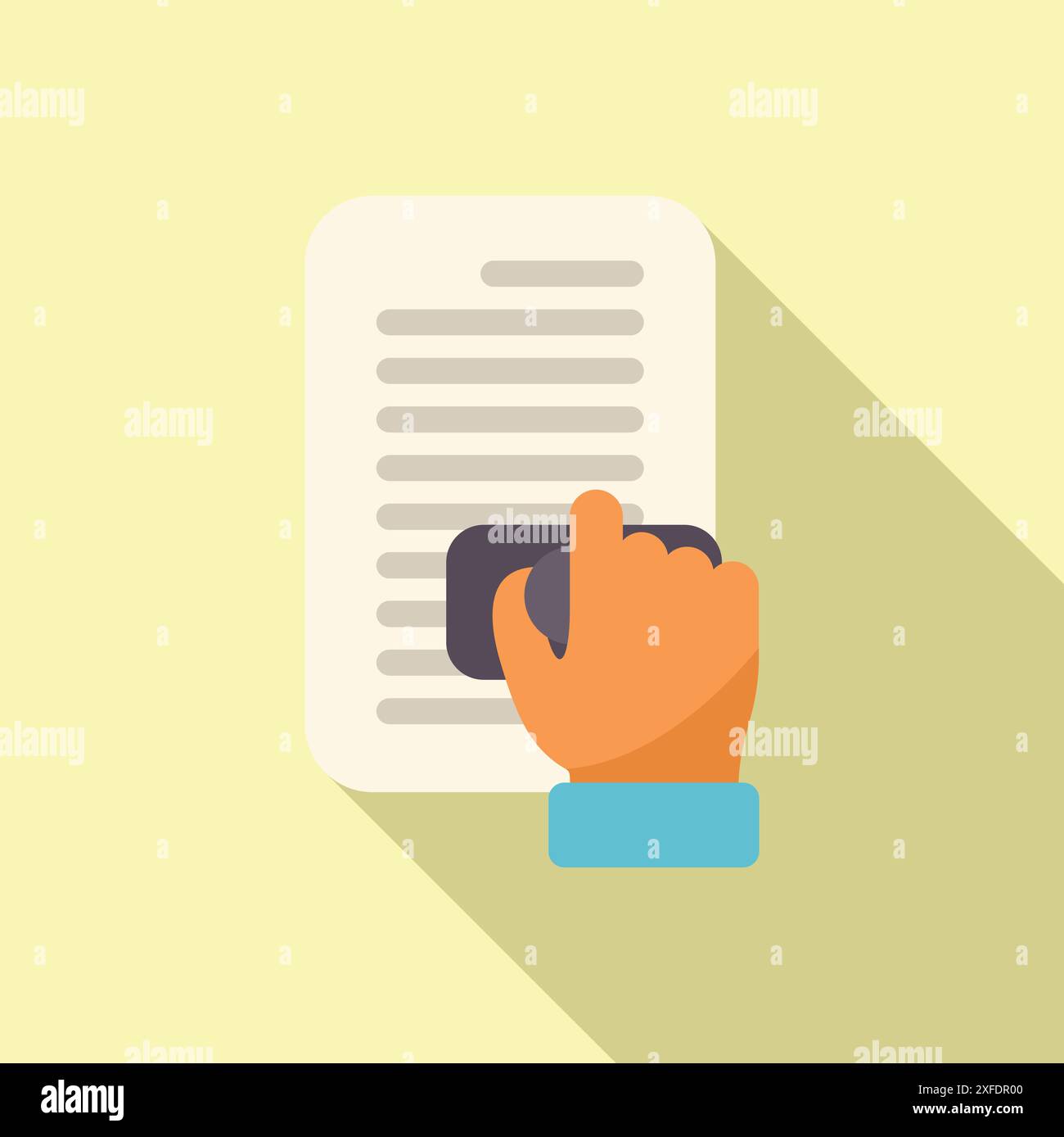 Notary services hand stamping hi-res stock photography and images - Alamy
