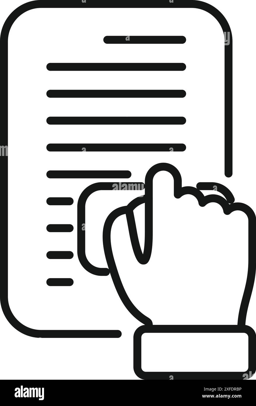 Notary public is stamping a legal document to make it official Stock ...