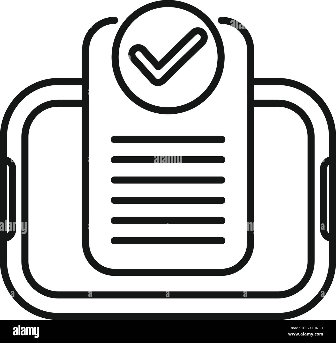 Online survey with check mark on smartphone screen showing concept of ...