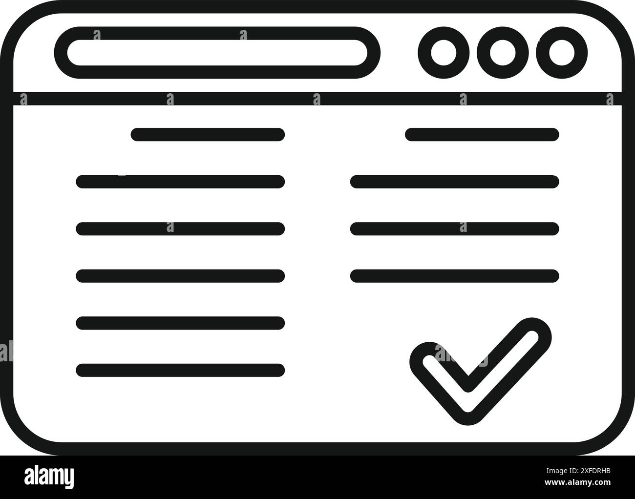 Web page is being optimized for a search engine result page with a ...