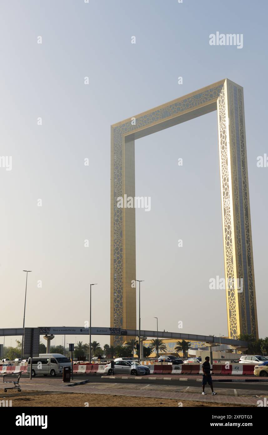 The iconic Dubai Frame building in Dubai, UAE Stock Photo - Alamy
