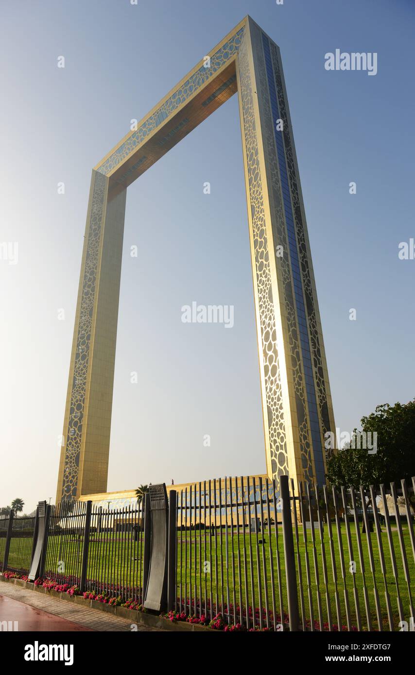 The iconic Dubai Frame building in Dubai, UAE Stock Photo - Alamy