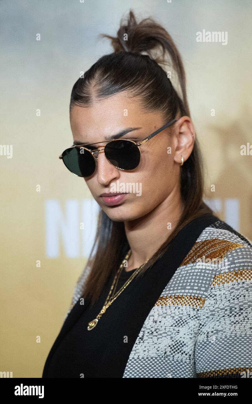 Paris, France. 02nd July, 2024. Kenz attending the Nouvelle Ecole ...