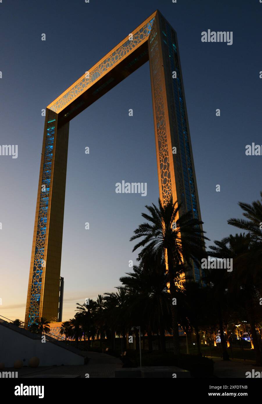 The iconic Dubai Frame building in Dubai, UAE Stock Photo - Alamy