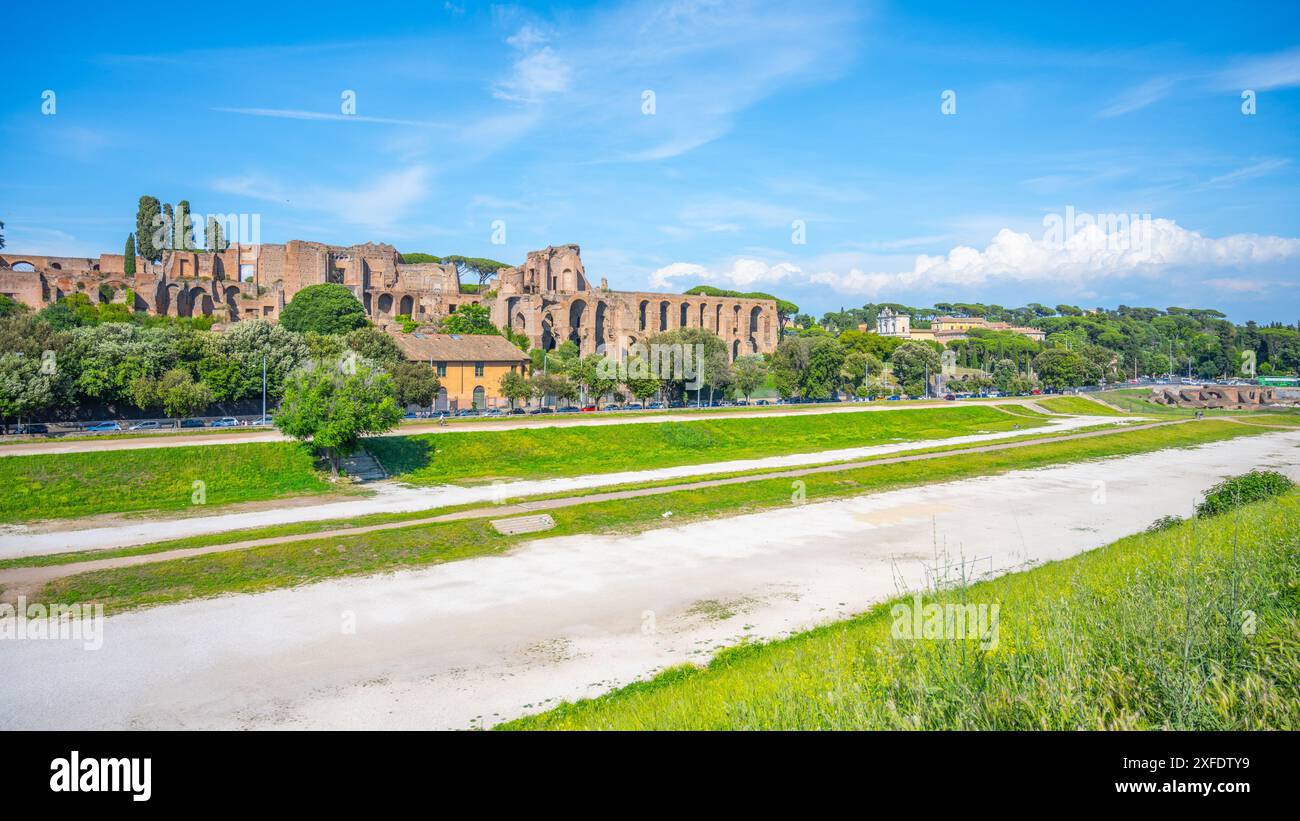 The Circus Maximus, Italian: Circo Massimo, an ancient Roman chariot ...