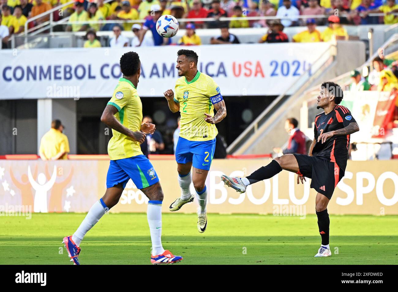 2nd July 2024: Levi's Stadium, Santa Clara, California,: Copa America ...