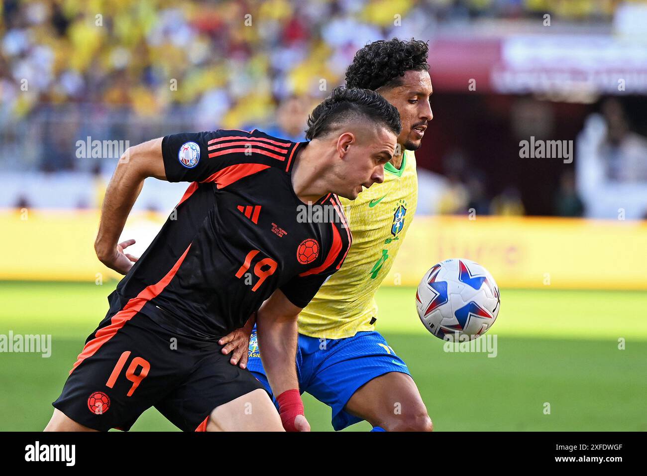 2nd July 2024: Levi's Stadium, Santa Clara, California,: Copa America ...