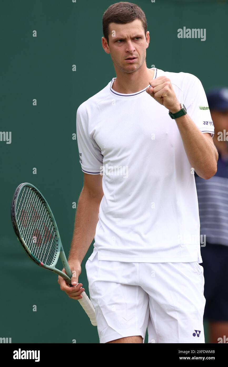 2nd July 2024; All England Lawn Tennis and Croquet Club, London, England; Wimbledon Tennis ...