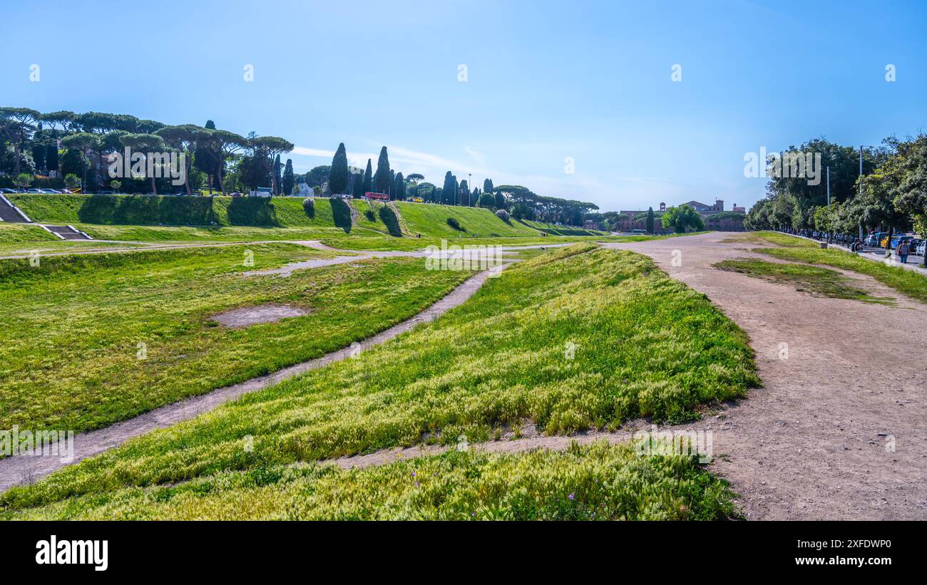 The Circus Maximus, Italian: Circo Massimo, an ancient Roman chariot ...