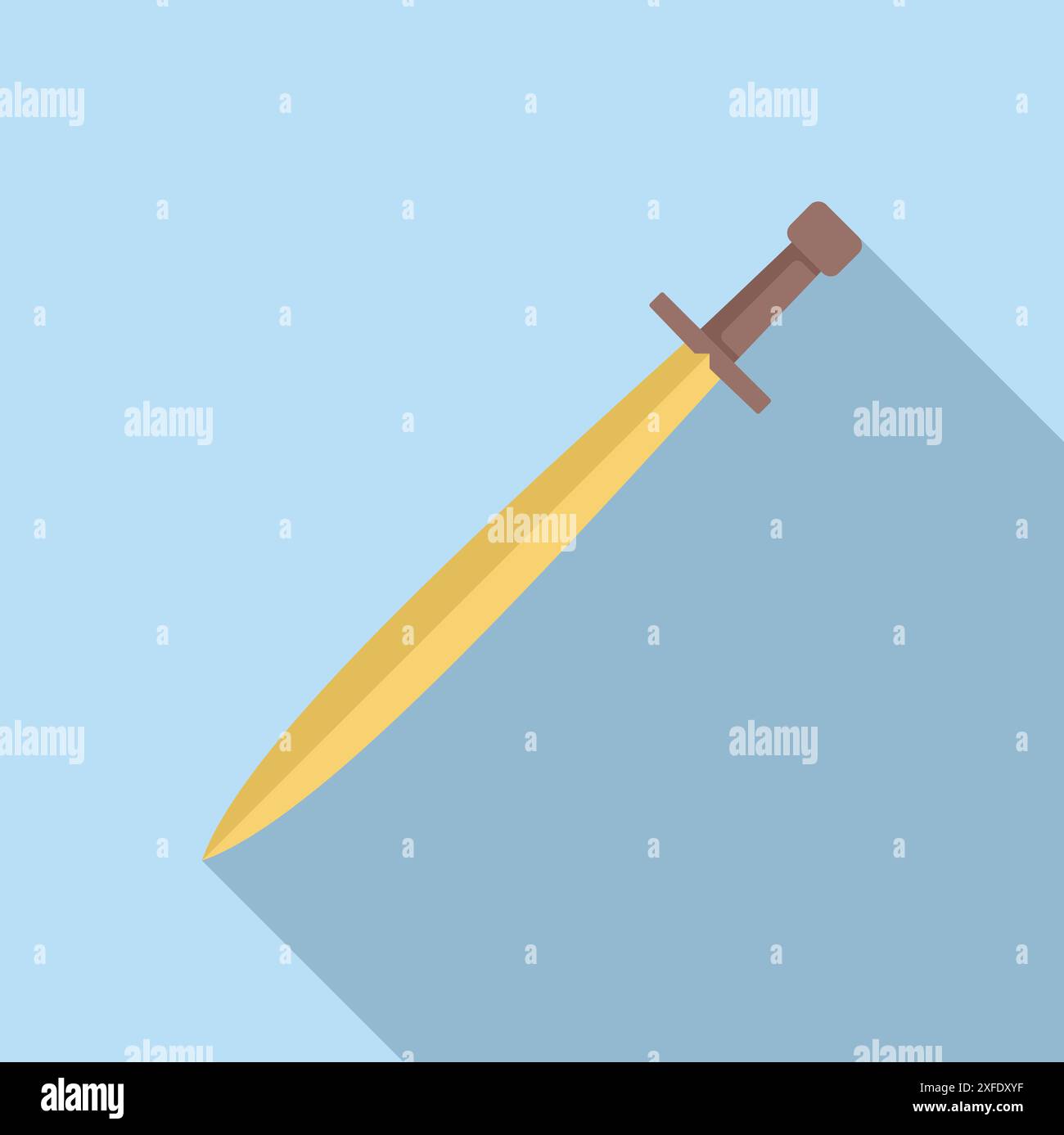 Cartoon sword pointing up hi-res stock photography and images - Alamy