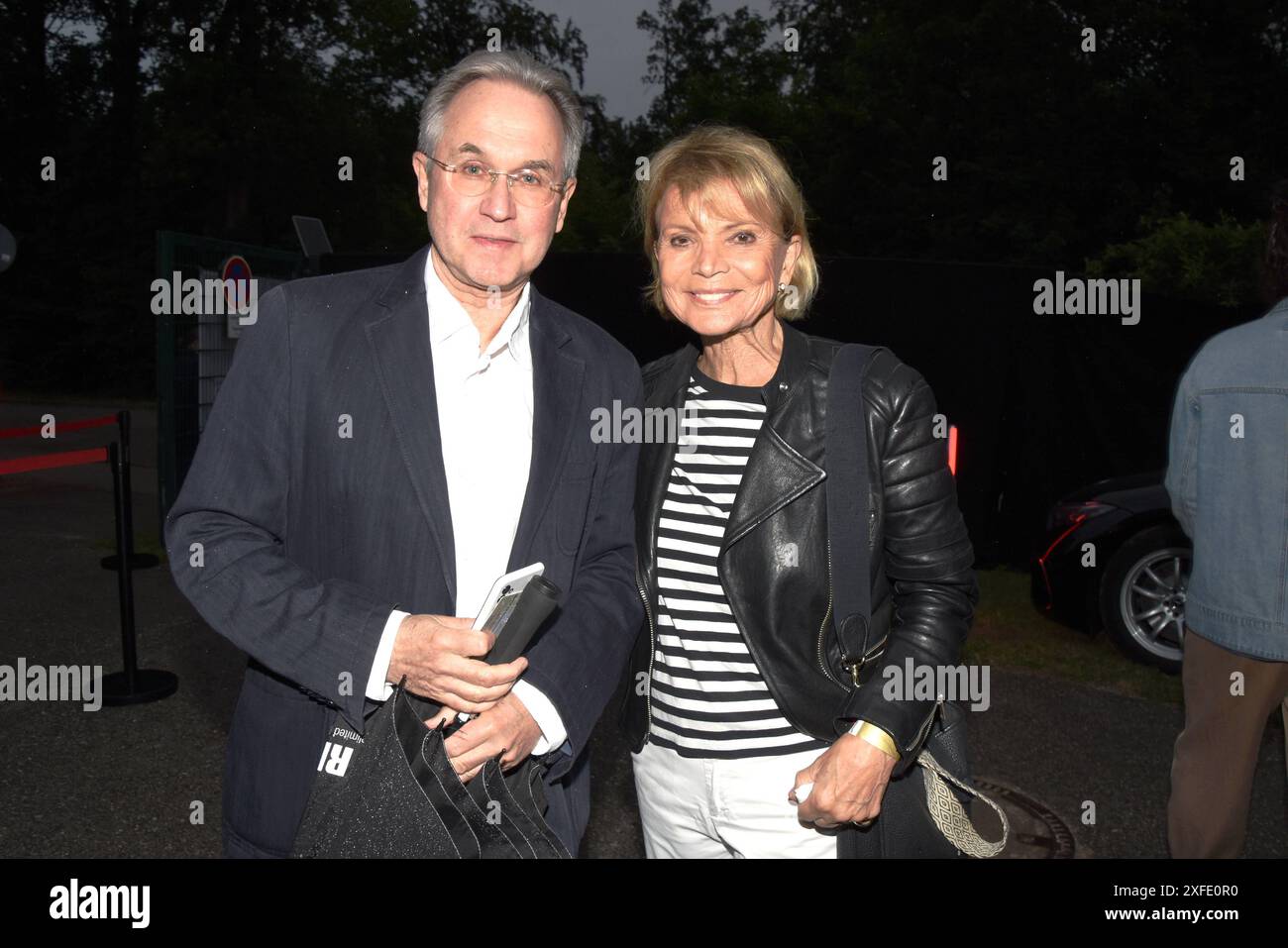 Norbert Heckner Schauspieler Uschi Glas Schauspielerin Muenchen 02.07.2024 BAVARIA STUDIOS PARTY ...