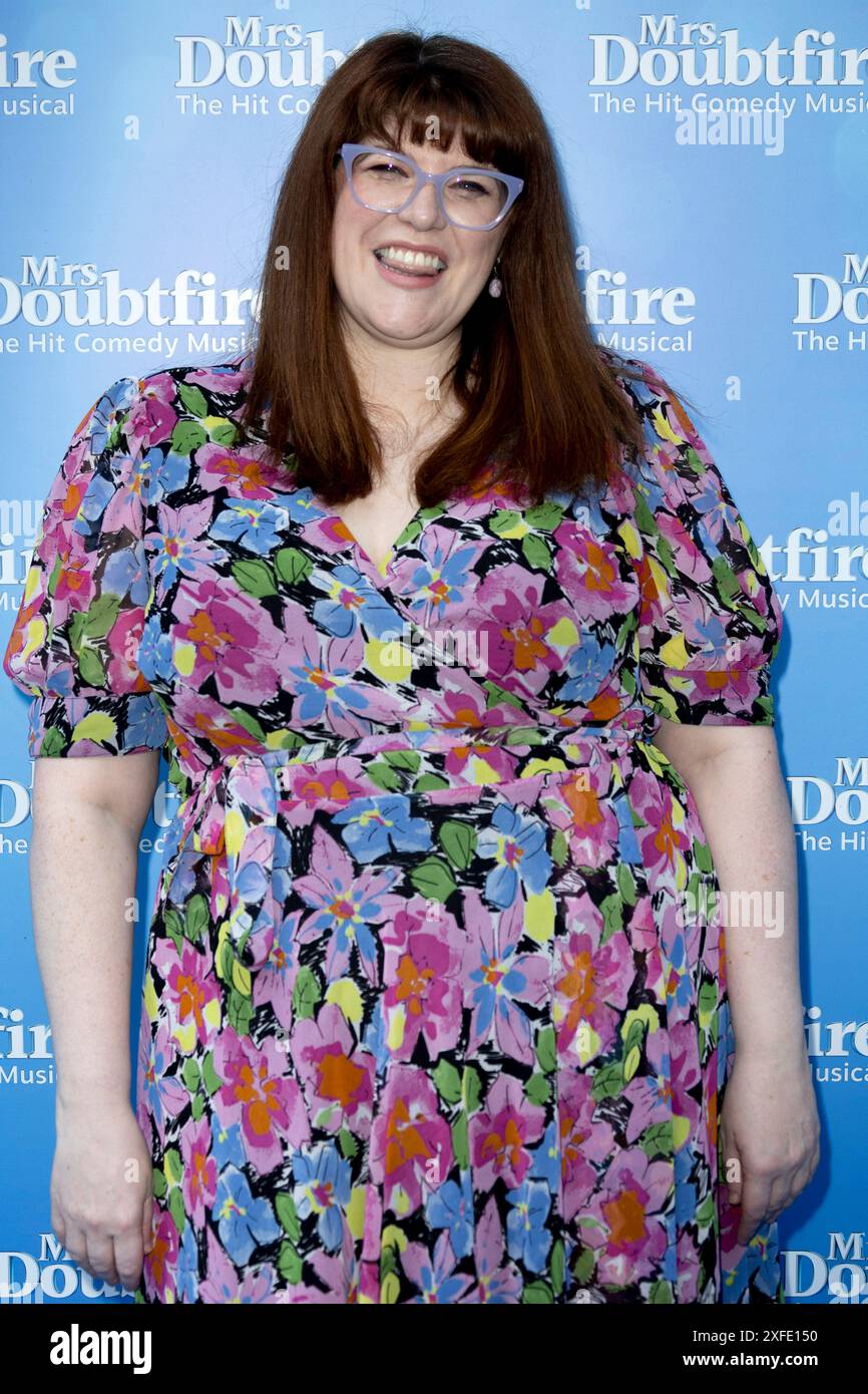 20 Jun 2024, London, England, UK - Jenny Ryan attending Mrs Doubtfire ...