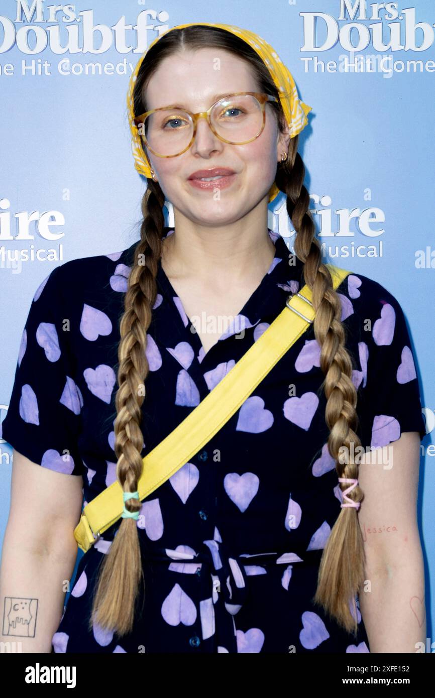 20 Jun 2024, London, England, UK - Jessie Cave attending Mrs Doubtfire ...