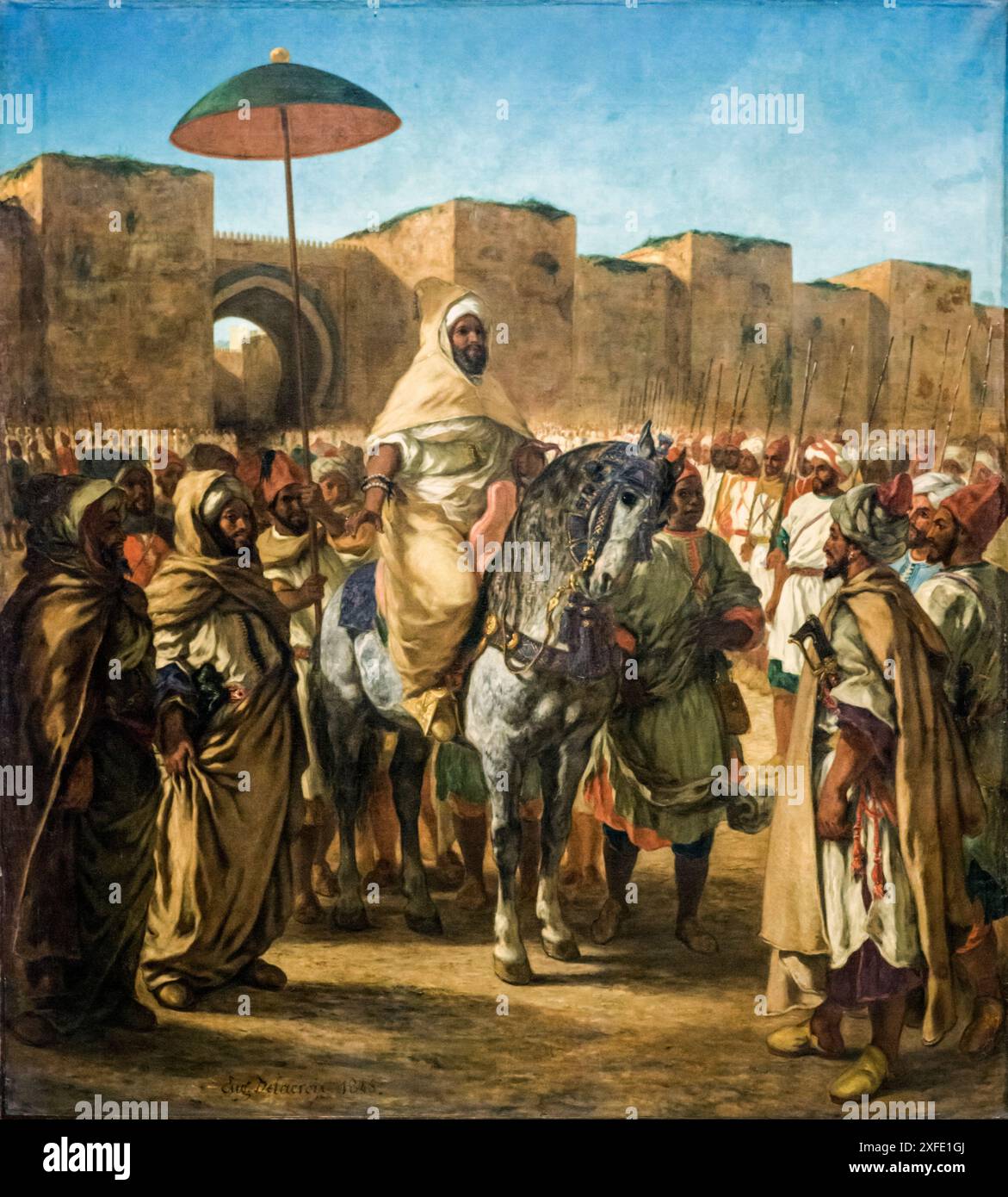 Delacroix, eugène morocco hi-res stock photography and images - Alamy