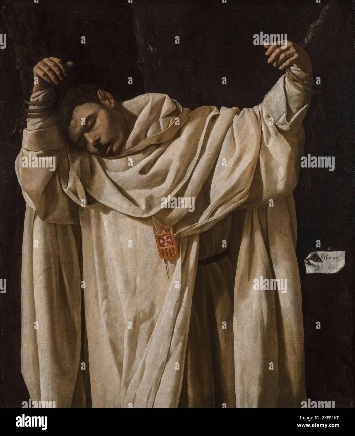 Francisco de Zurbarán, The Martyrdom of Saint Serapion 1628, 120 × 103 cm, Oil on canvas ...