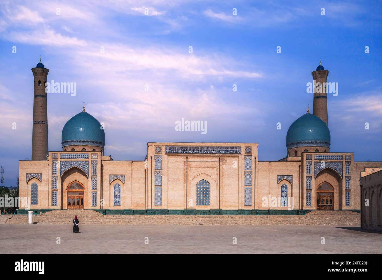 ancient medieval Muslim Islamic mosque Hazrati Imam in Tashkent in ...