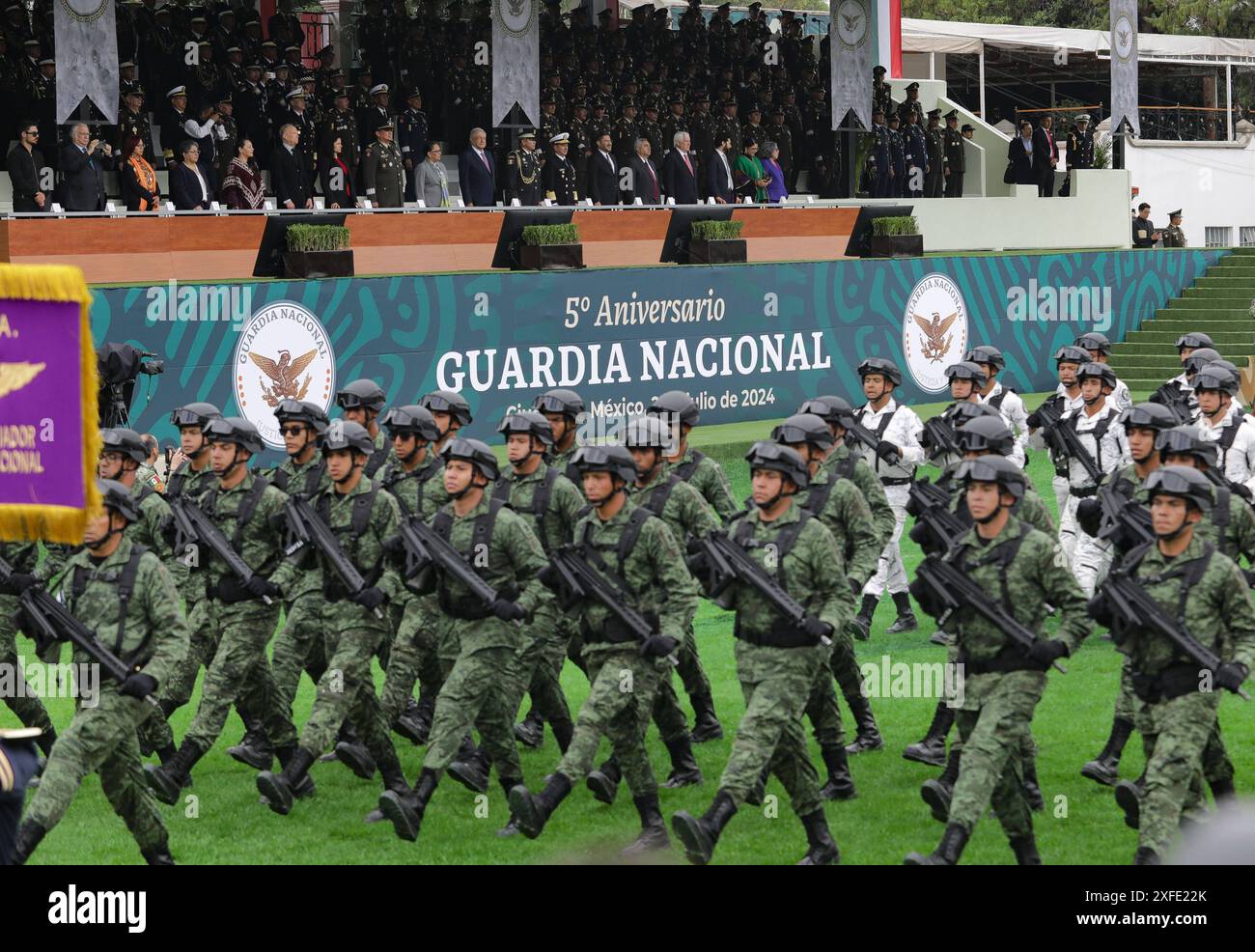 5th Anniversary Of the National Guard Creation L-R Minister of the ...