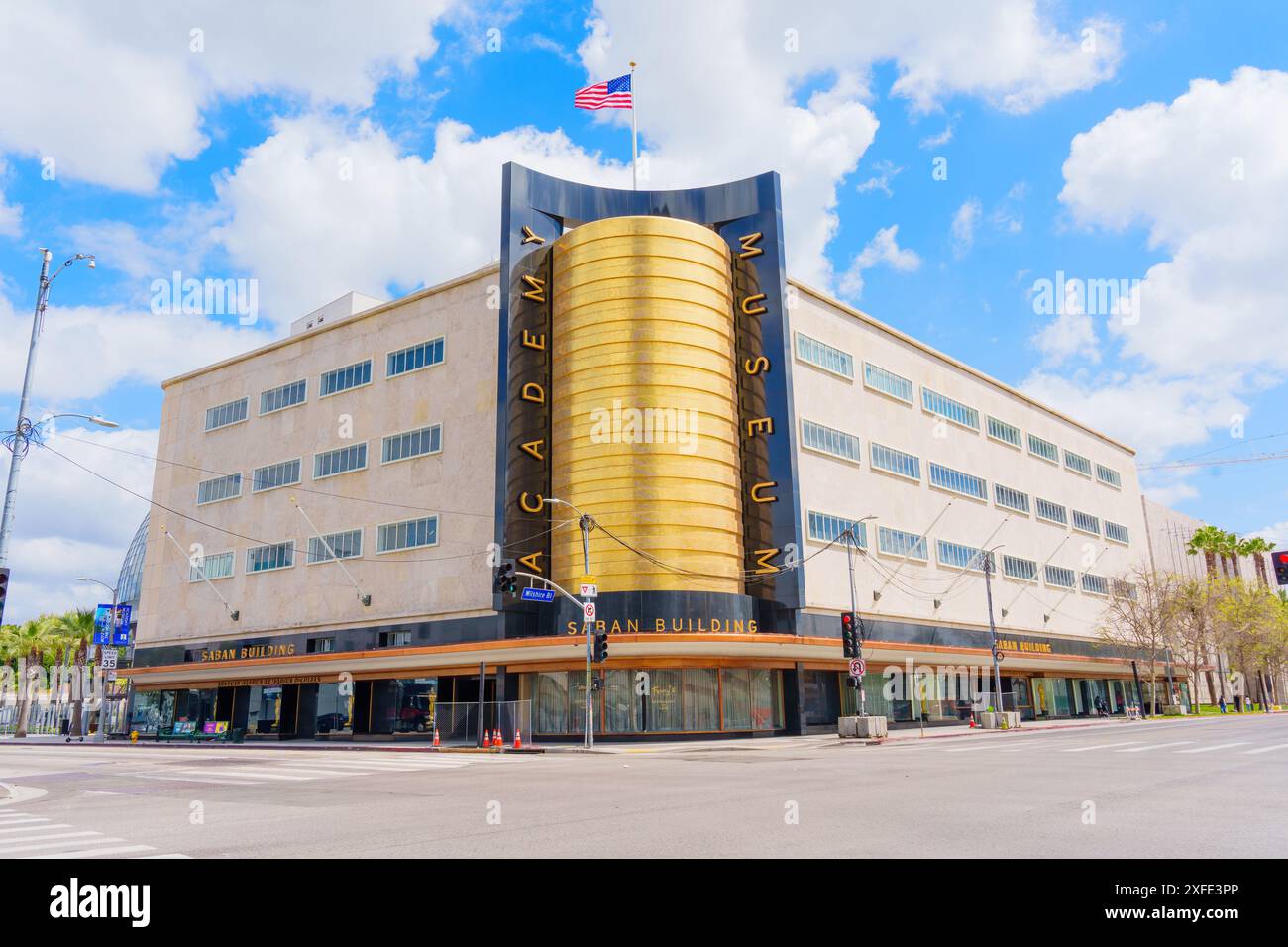 Los Angeles, California - April 4, 2024: Saban Building of the Academy ...