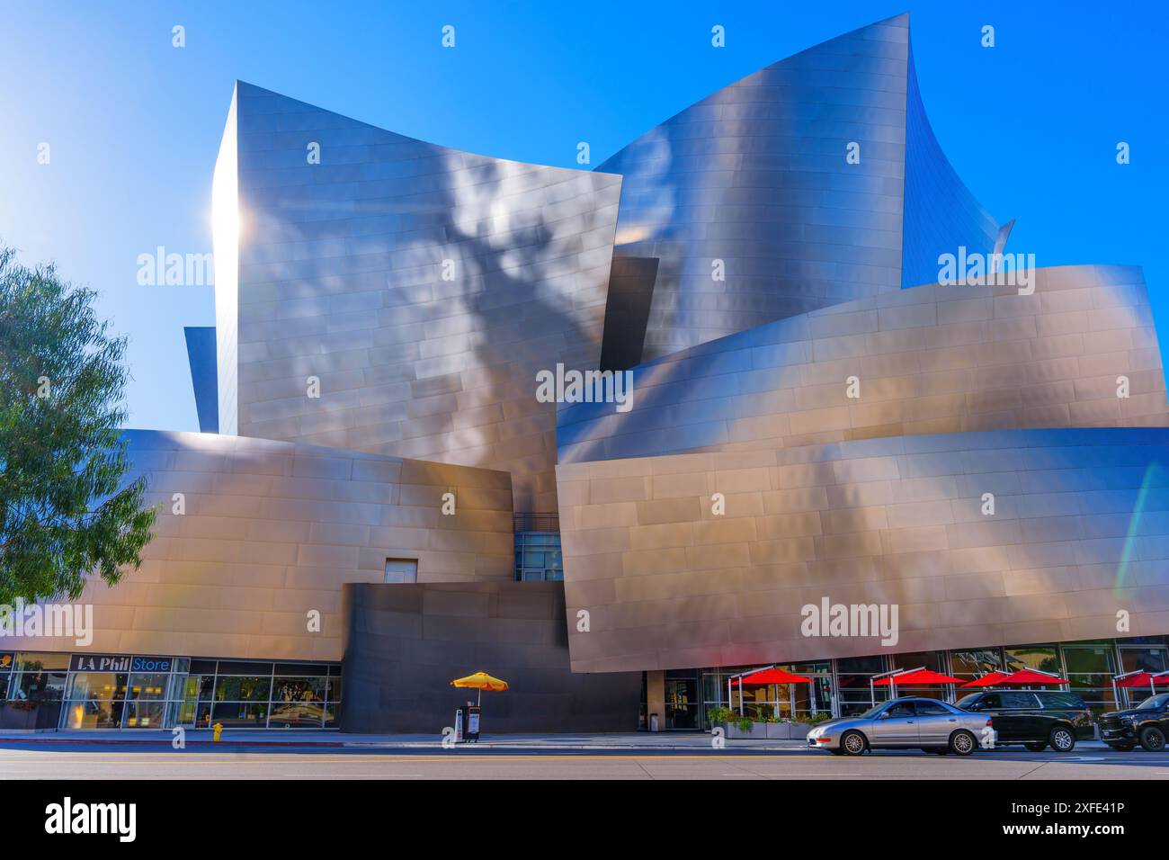 Los Angeles, California - April 10, 2024: View of the Walt Disney ...