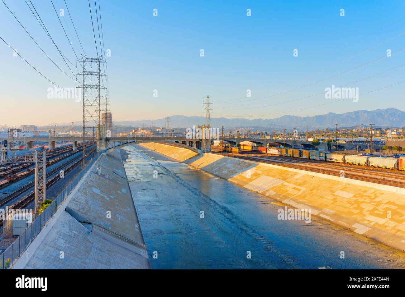 Los angeles river channel hi-res stock photography and images - Alamy