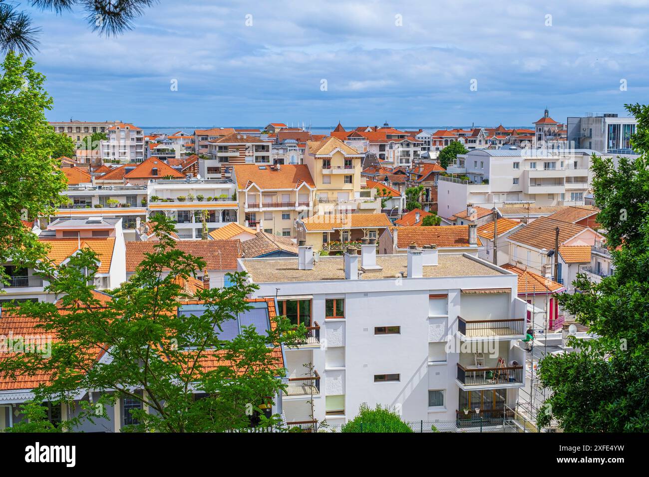 France gironde arcachon panoramic hi-res stock photography and images ...