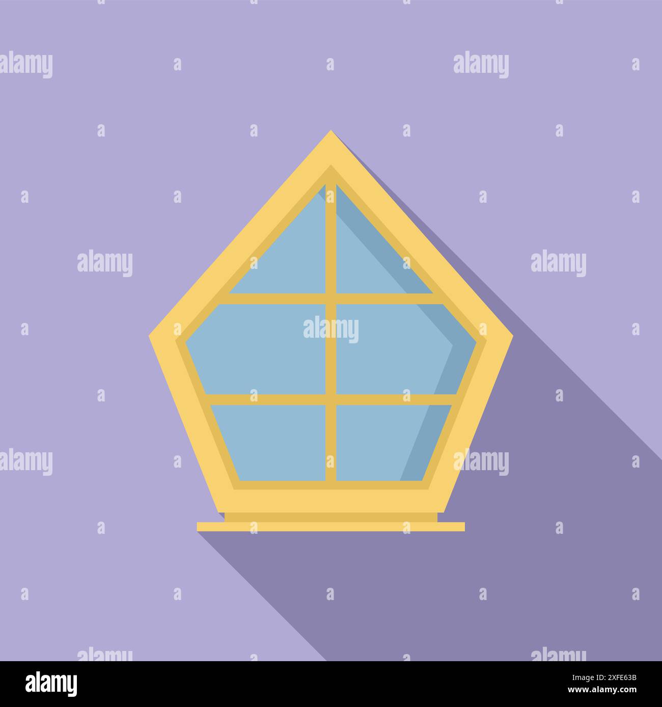 Pentagon shaped building Stock Vector Images - Alamy