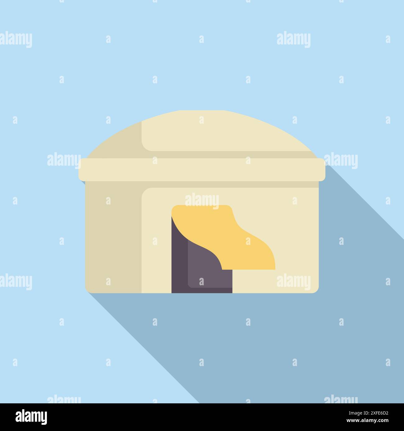 Grain storage silos building for wheat seeds in farm field storage ...