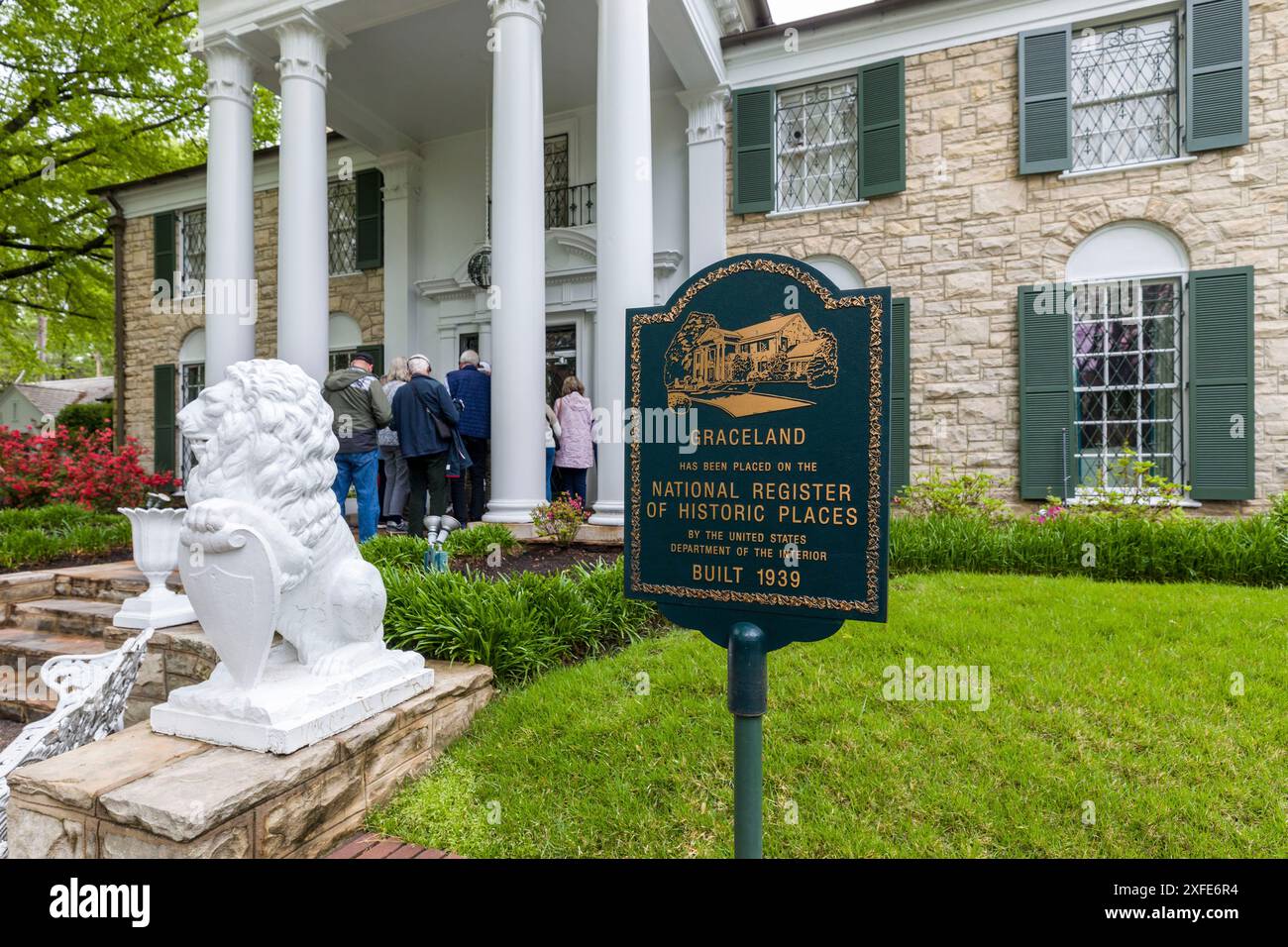 United States, Tennessee, Memphis, Graceland, Elvis Presley's house ...