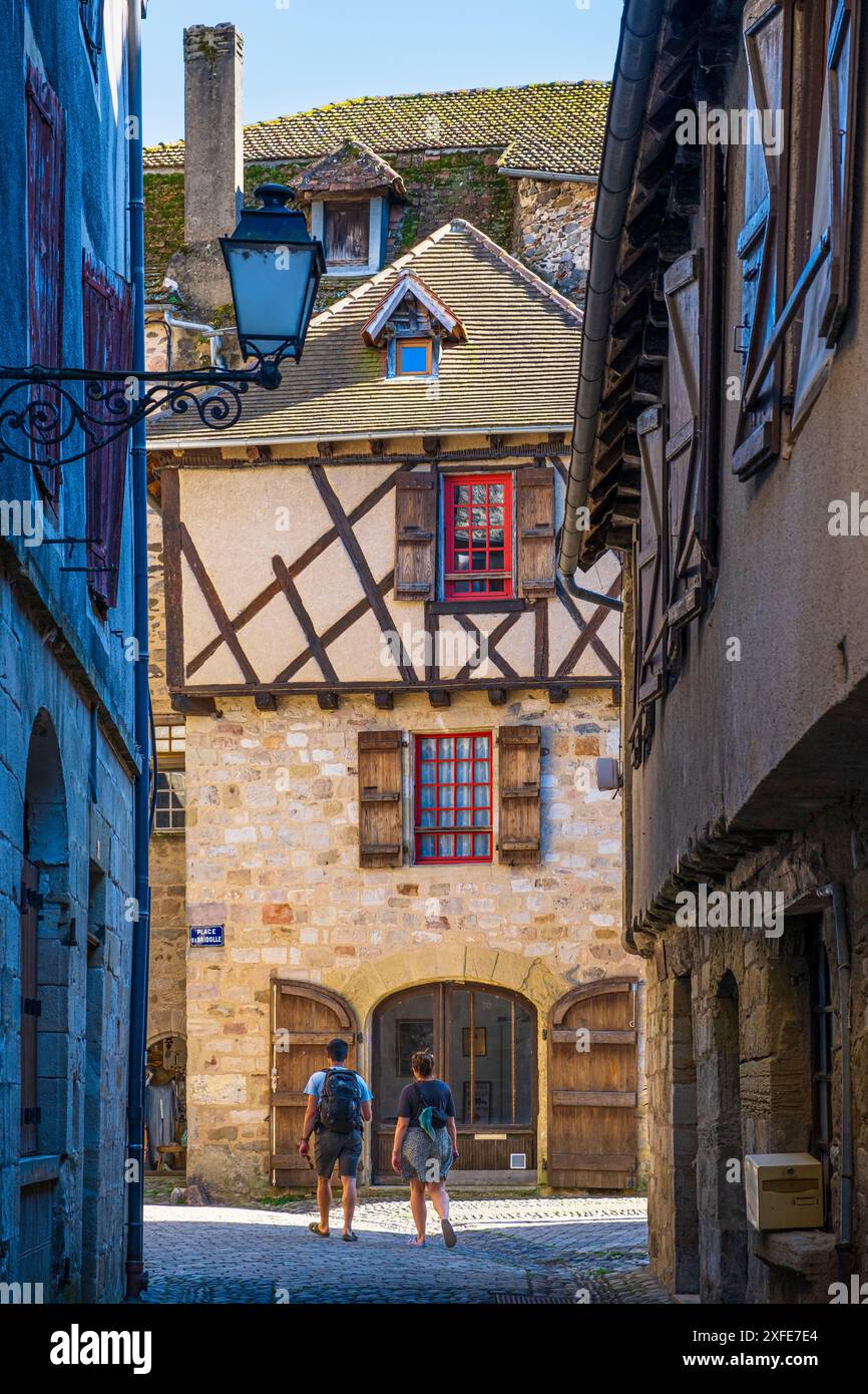 France, Correze, Beaulieu sur Dordogne, medieval village labeled Les ...