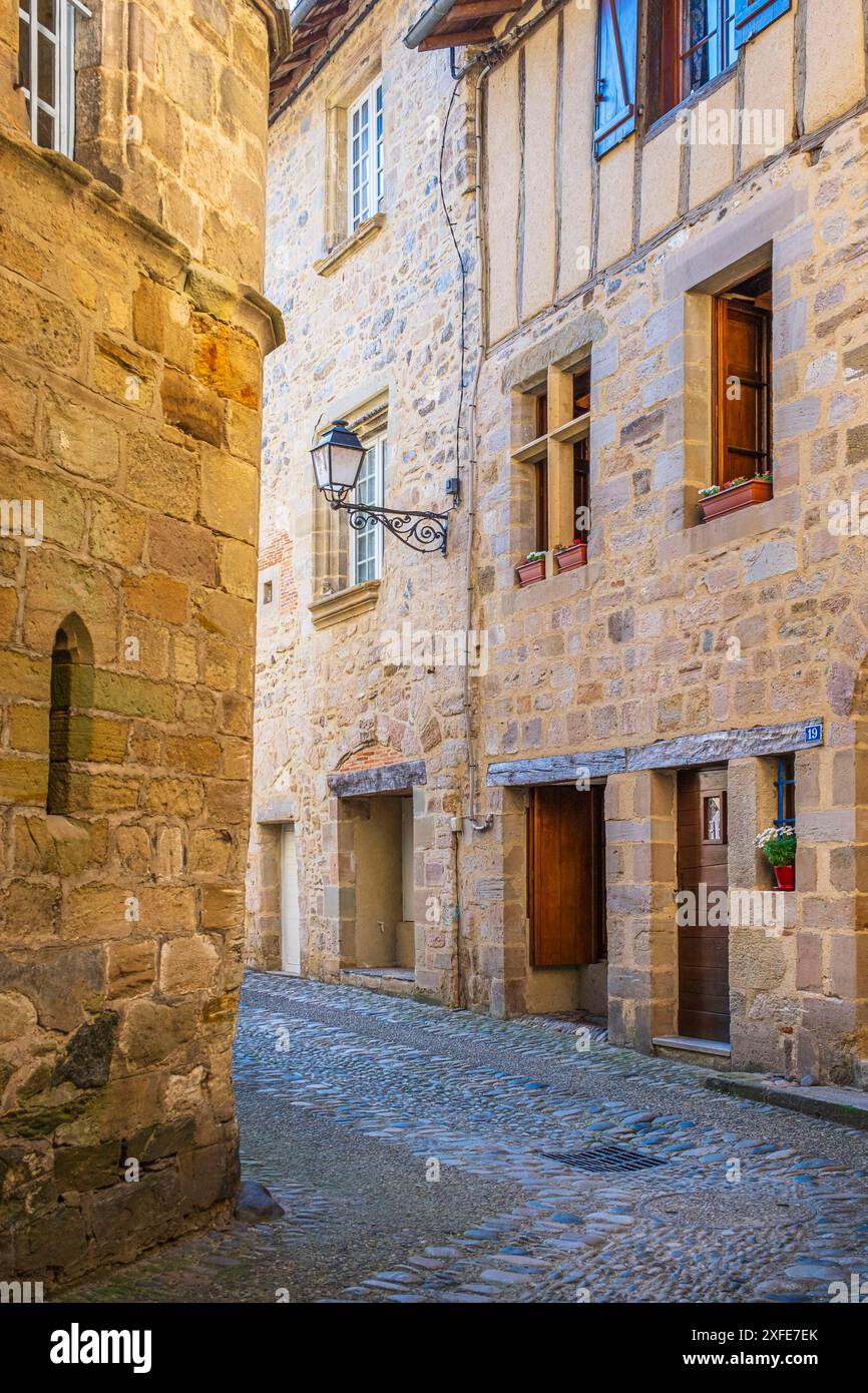 France, Correze, Beaulieu sur Dordogne, medieval village labeled Les ...