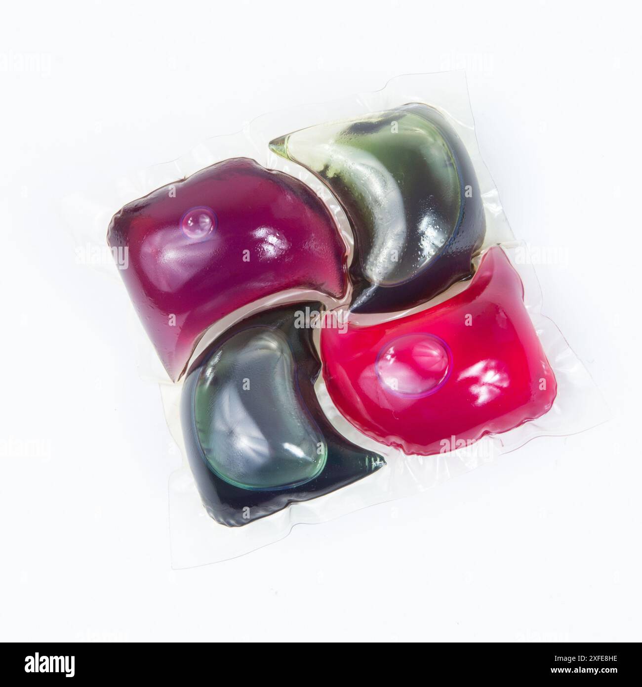 washing capsules isolated on white background Stock Photo - Alamy