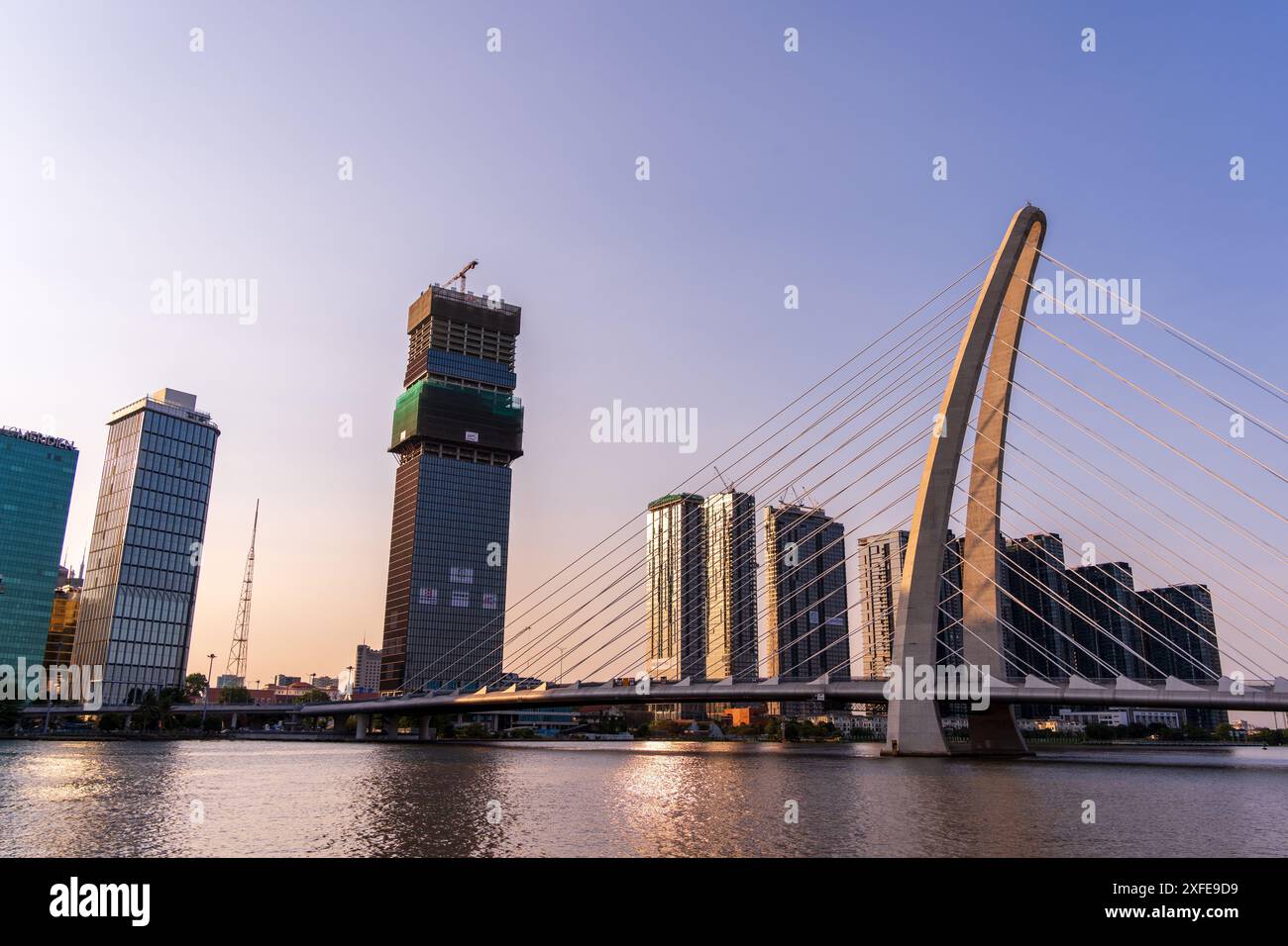Ba Son Bridge in Ho Chi Minh City centre, Viet Nam Stock Photo - Alamy