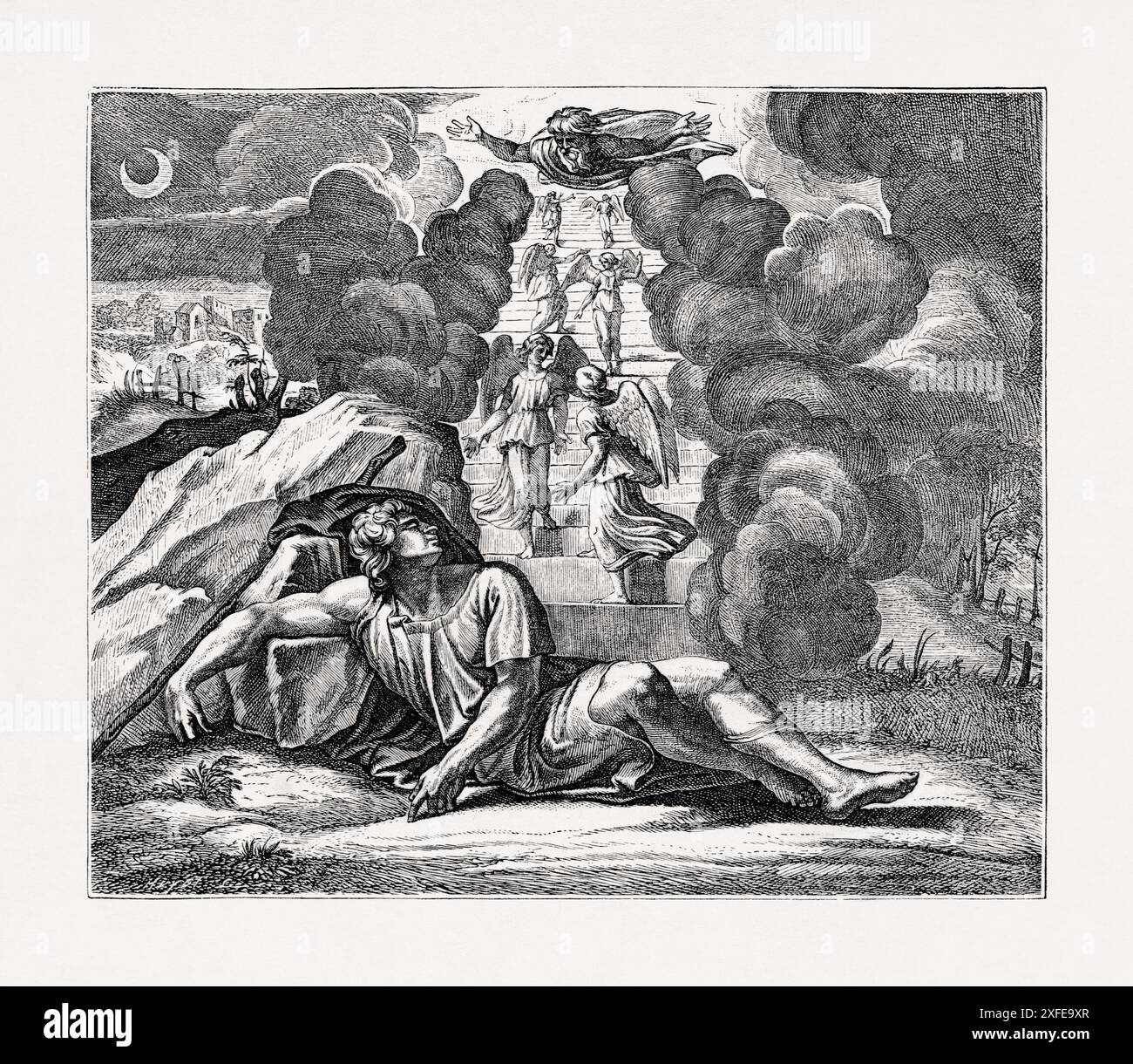 Jacob's ladder bible hi-res stock photography and images - Alamy