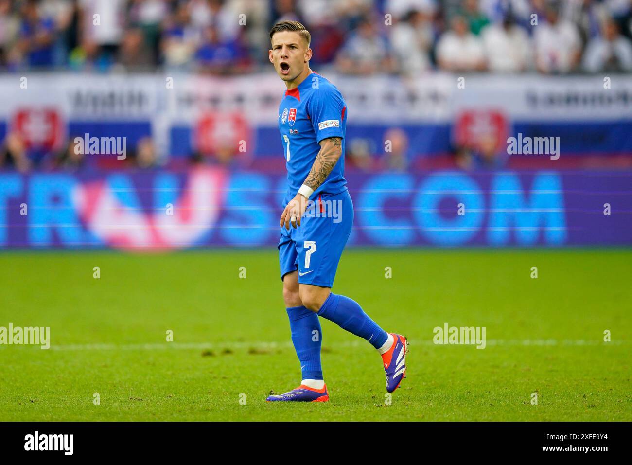 Gelsenkirchen, Germany. 30th June, 2024. Tomas Suslov of Slovakia ...