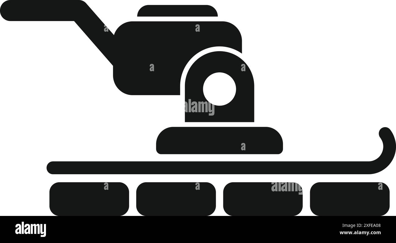 Snowmobile piste Black and White Stock Photos & Images - Alamy