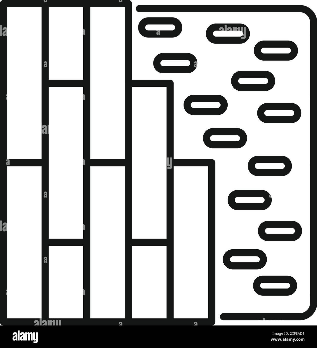 Waterproof membrane protecting a building from water damage, ensuring a ...