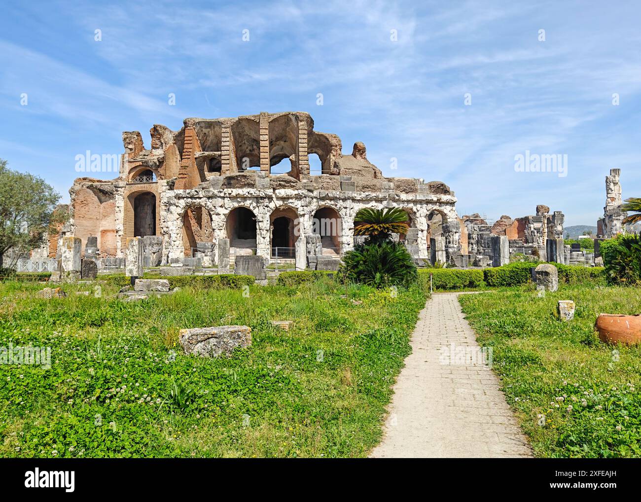 Built even before the Colosseum and probably a model for it, the ...