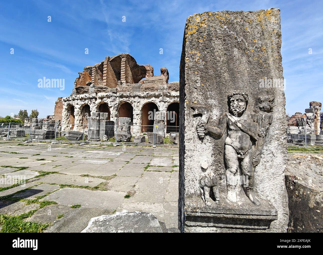 Built even before the Colosseum and probably a model for it, the ...