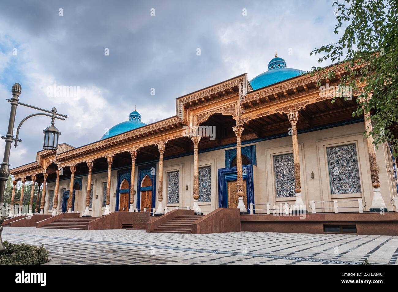 facade of the Museum of Victims of Political Repression with wooden ...