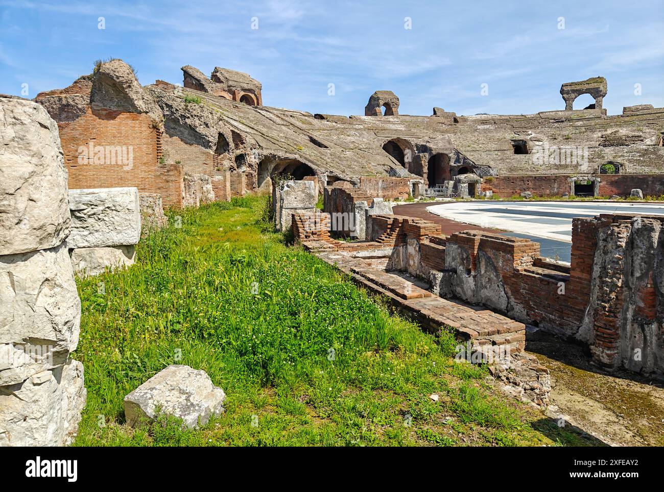 Built even before the Colosseum and probably a model for it, the ...