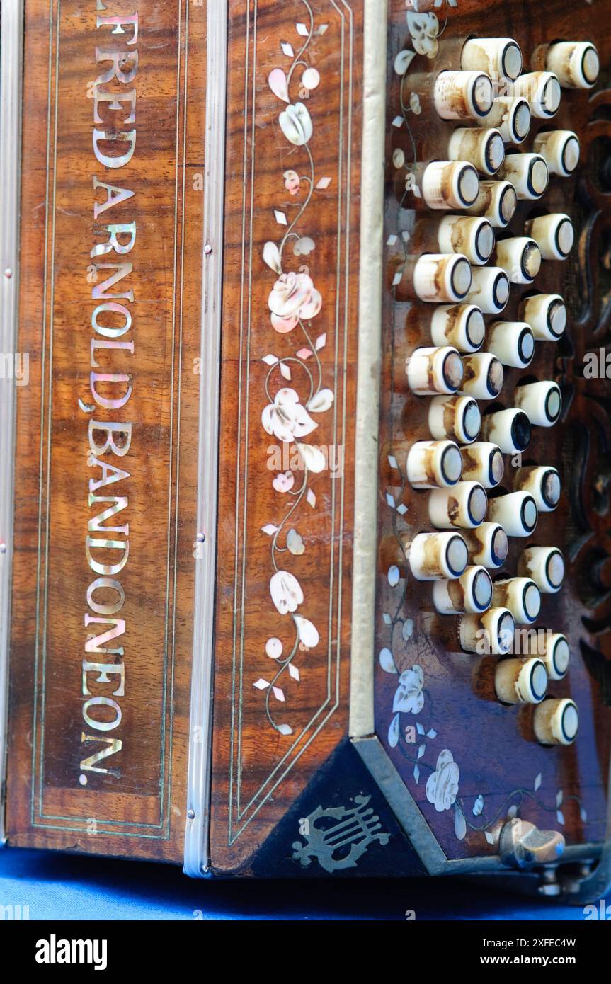 Bandoneon, Traditional Tango Musical Instrument Stock Photo - Alamy
